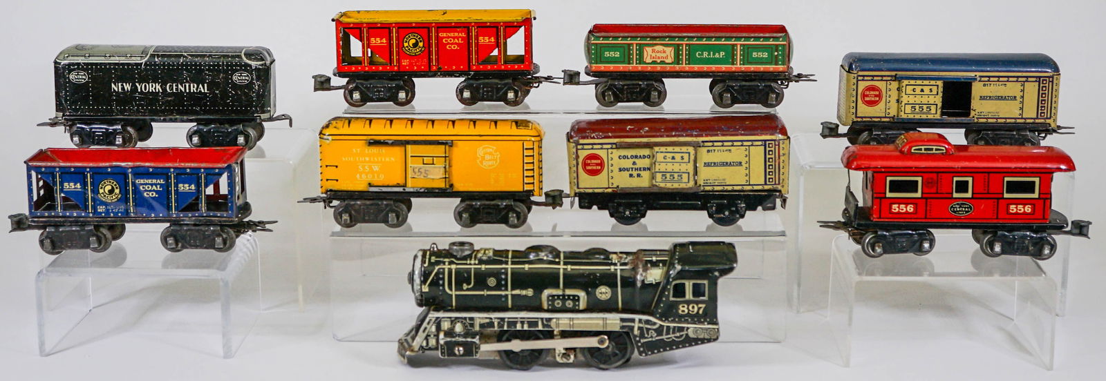 Marx Vintage Tin Train Set Auction