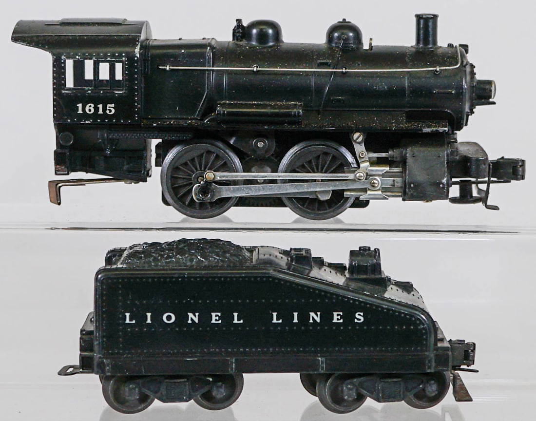Lionel Post War 1615 0-4-0 Steam Die-cast W/tender Auction