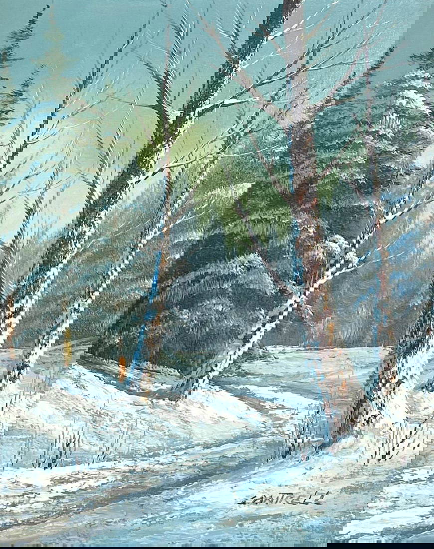 Phillip Cantrell Original Landscape Oil Painting - Dec 06, 2023 | Grant ...