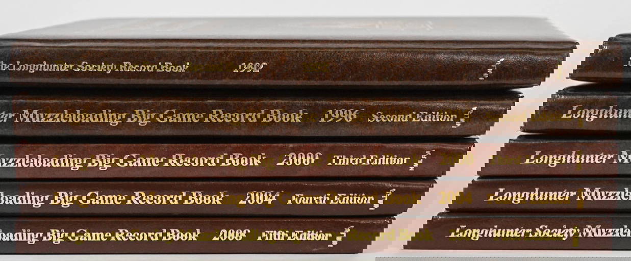 Longhunter Record Books 1 5 Signed