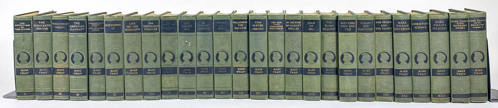 The Complete Works Of Mark Twain [26 Vol Set] Auction