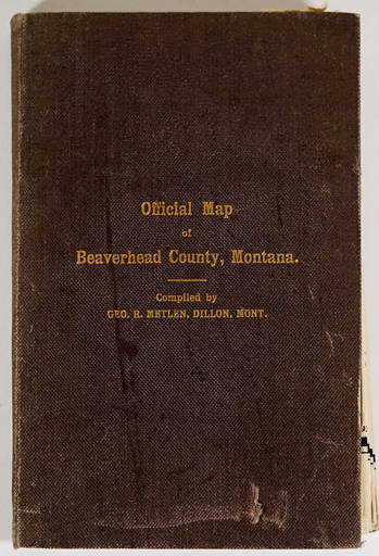 Official Map Of Beaverhead County 1901
