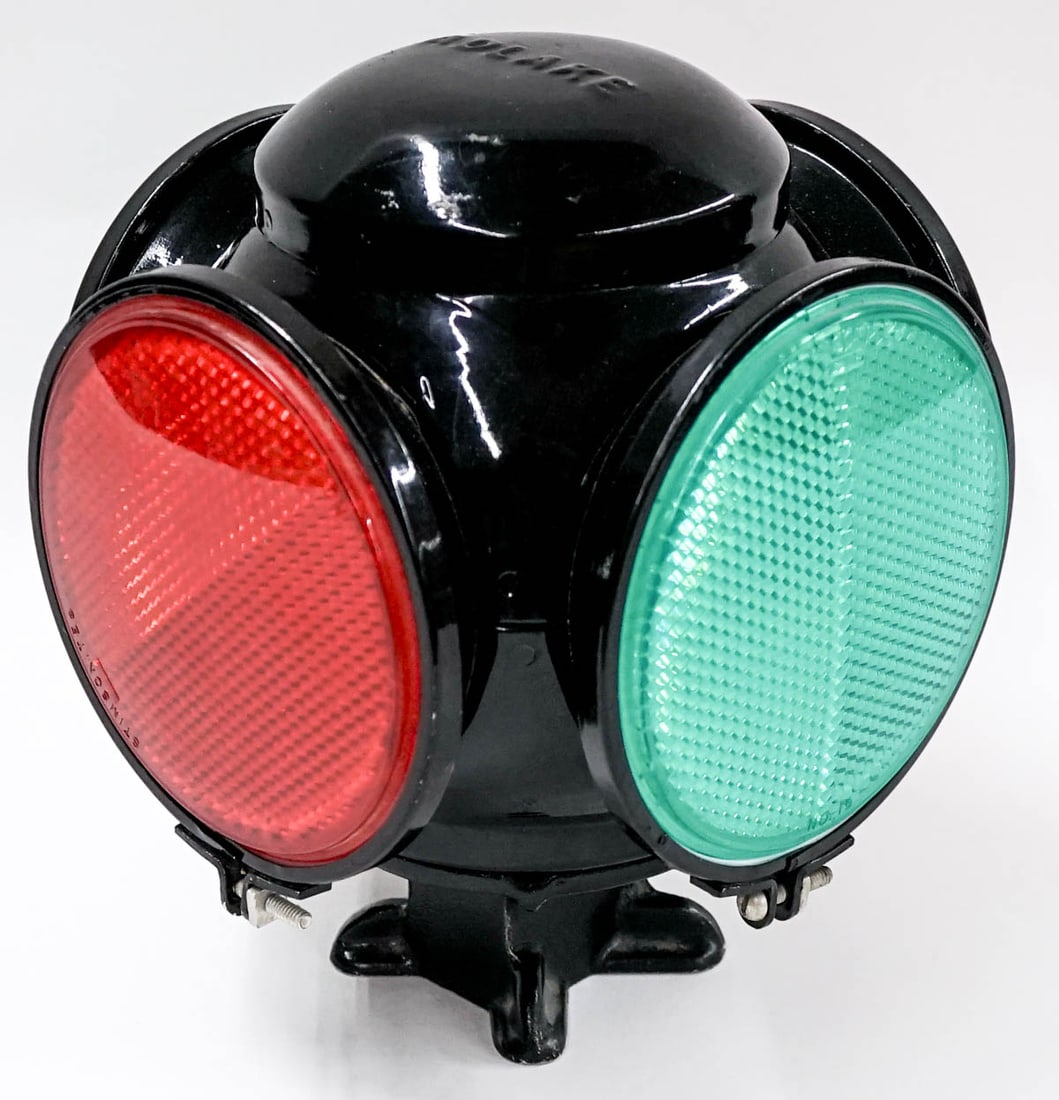 Vintage Burlington Northern Switch Lamp Marker