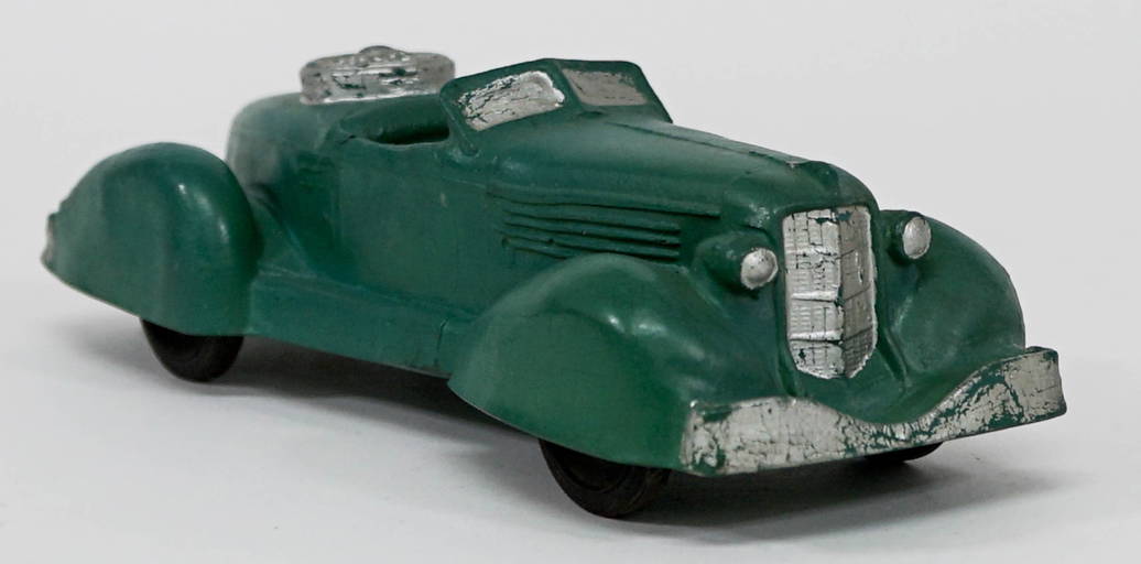 Vintage Garrett Rubber Toy Car #405