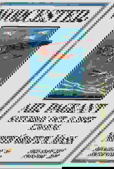 1927 Worcester Air Pageant Program Auction