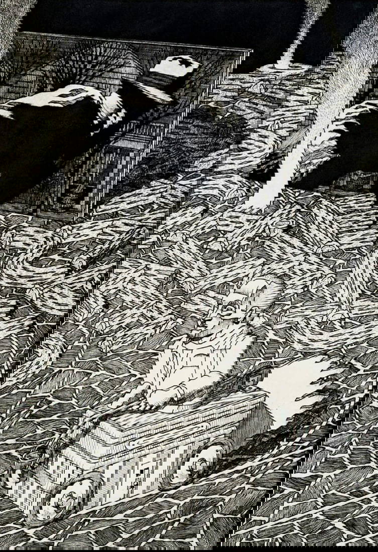 Brian Paulsen (b.1941, North Dakota) Etching Auction