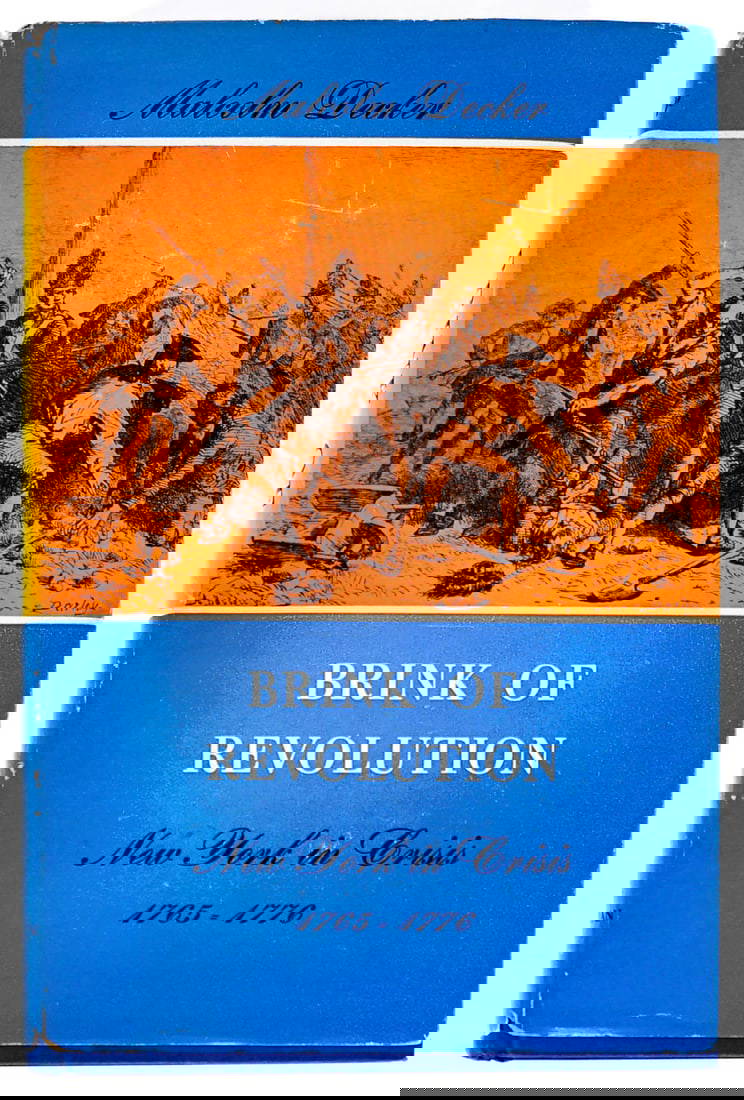 Brink Of Revolution By Malcolm Decker Signed Auction