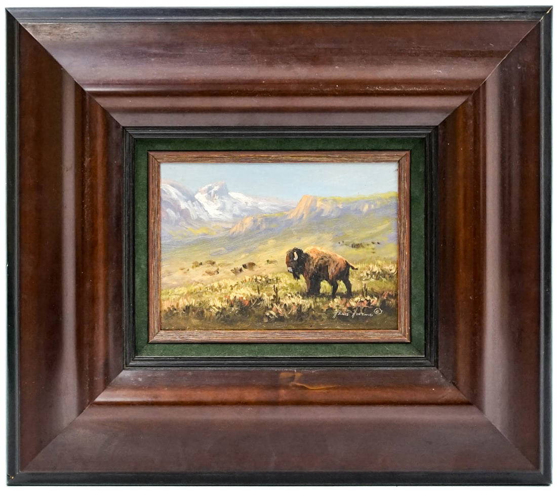 Heinie Hartwig (b. 1937) Small Framed Original Auction