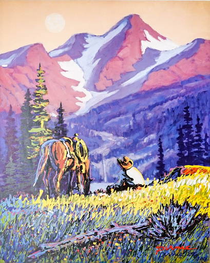 Larry Pirnie (montana) Signed & Numbered Print