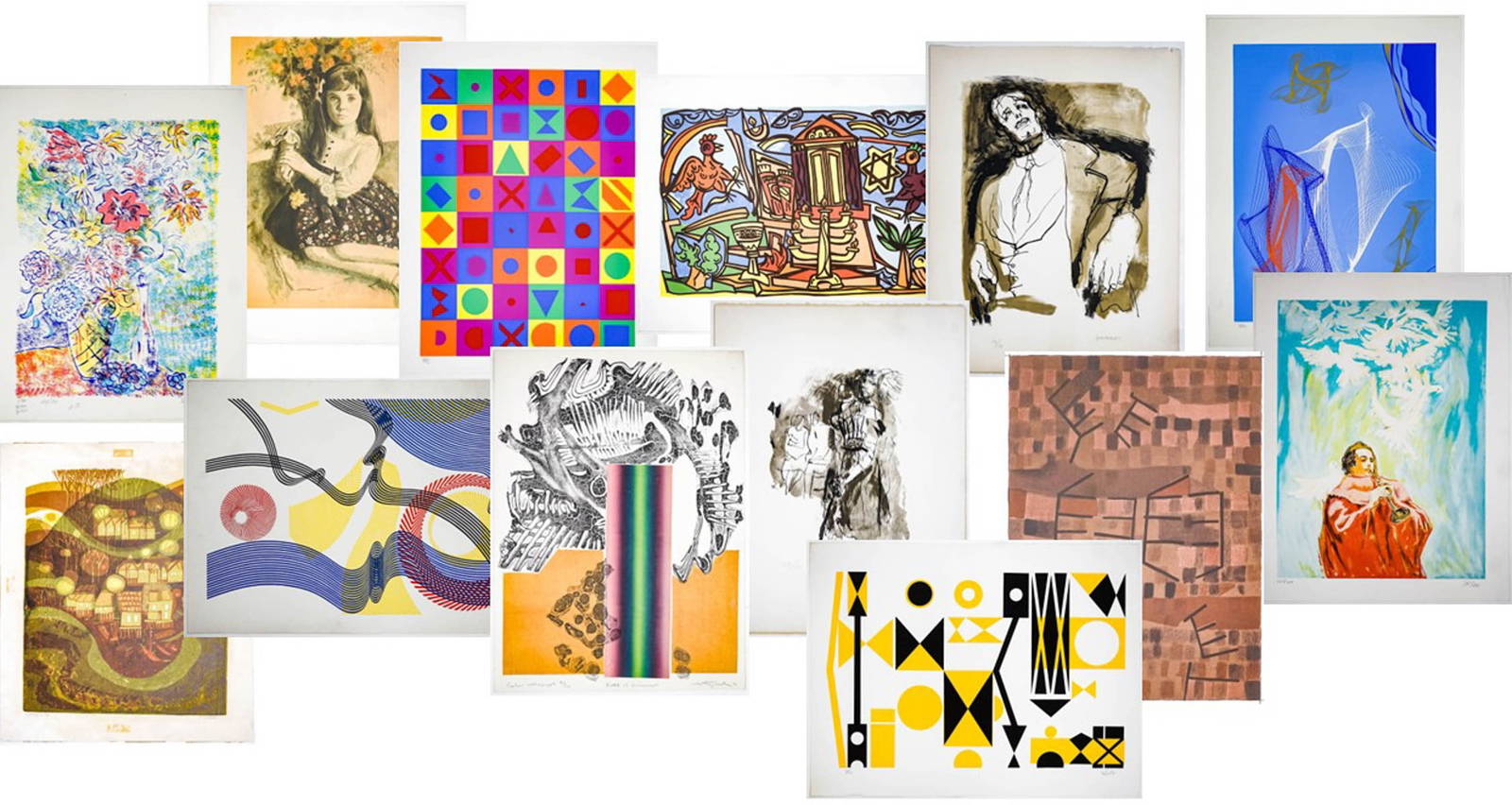 [amity Art Foundation, Inc.] Mid-century Art (12) Auction