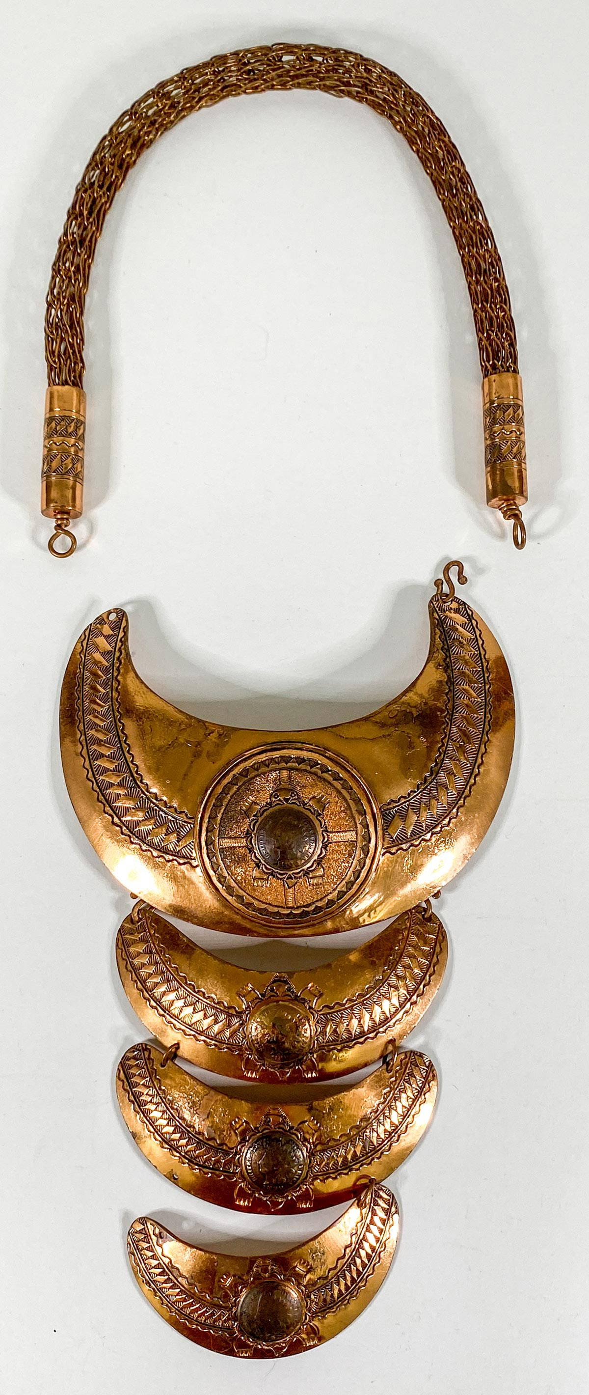 Kenneth Johnson Creek Seminole Copper Gorget Auction