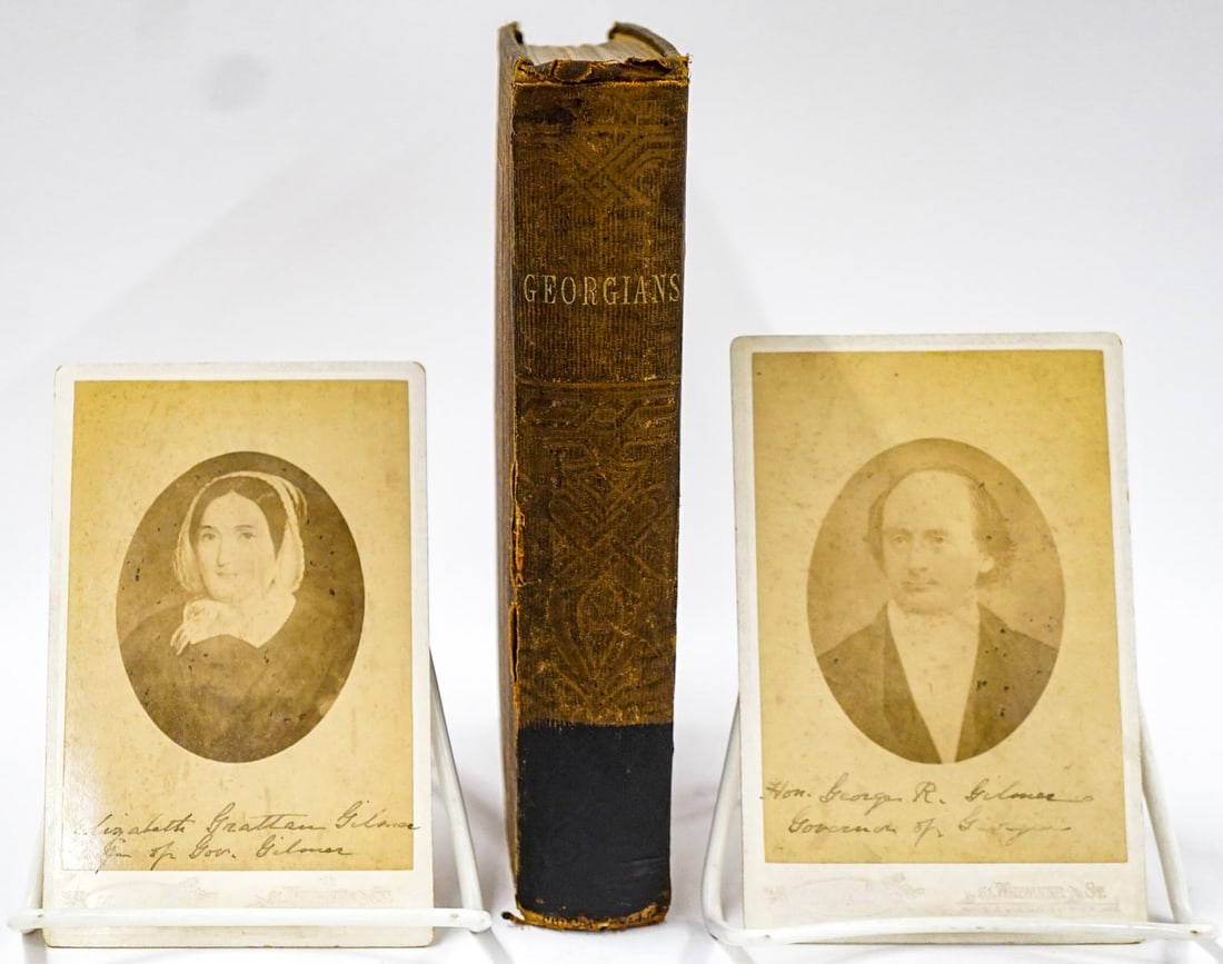 Georgians. George R. Gilmer + Cabinet Cards Auction