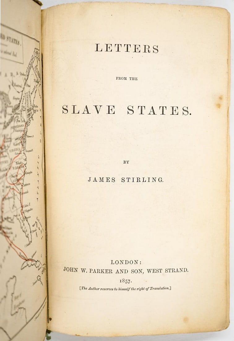 [slavery & Abolition] Letters From Slave States Auction