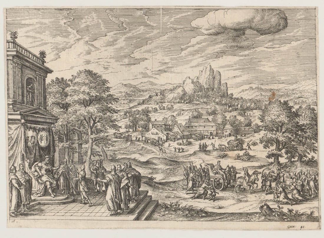 Pieter Van Der Borcht: Etching Auction