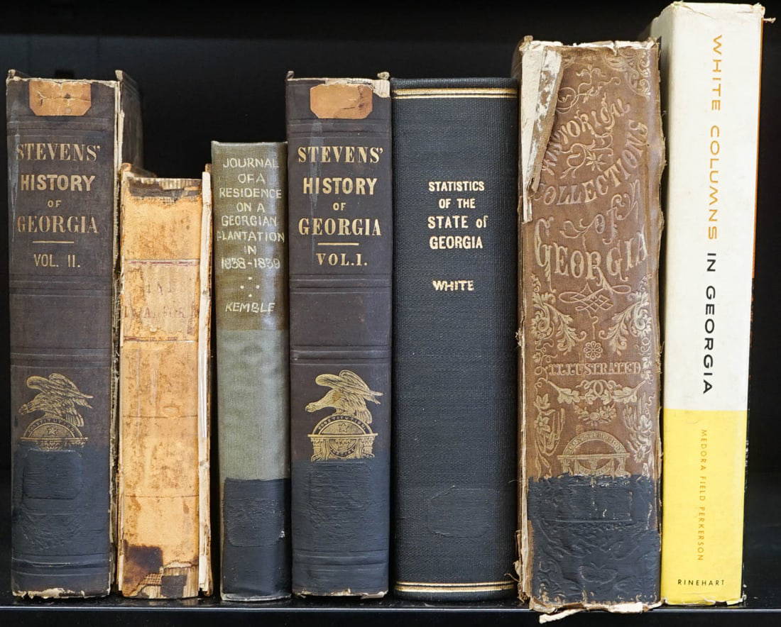 Georgia (7) State History Books Auction