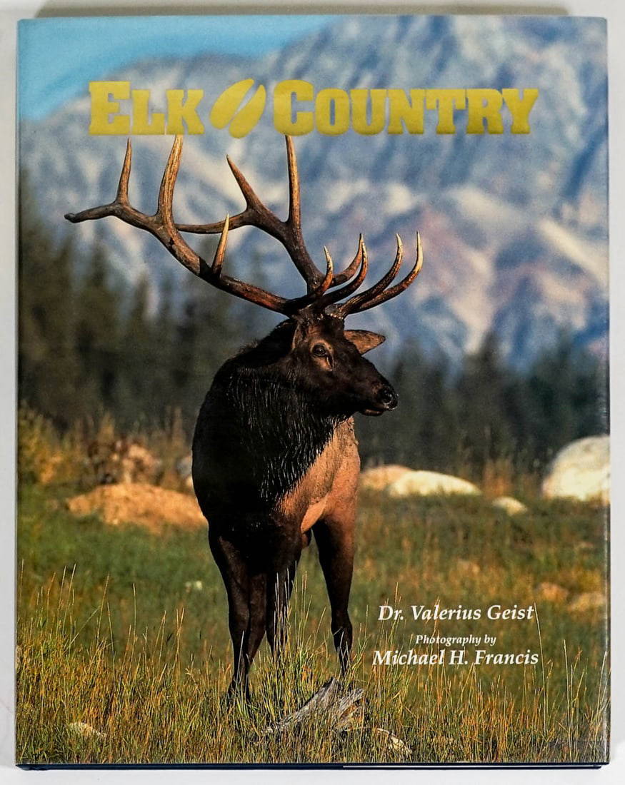 Elk Country By Dr. Valerius Geist Signed Auction