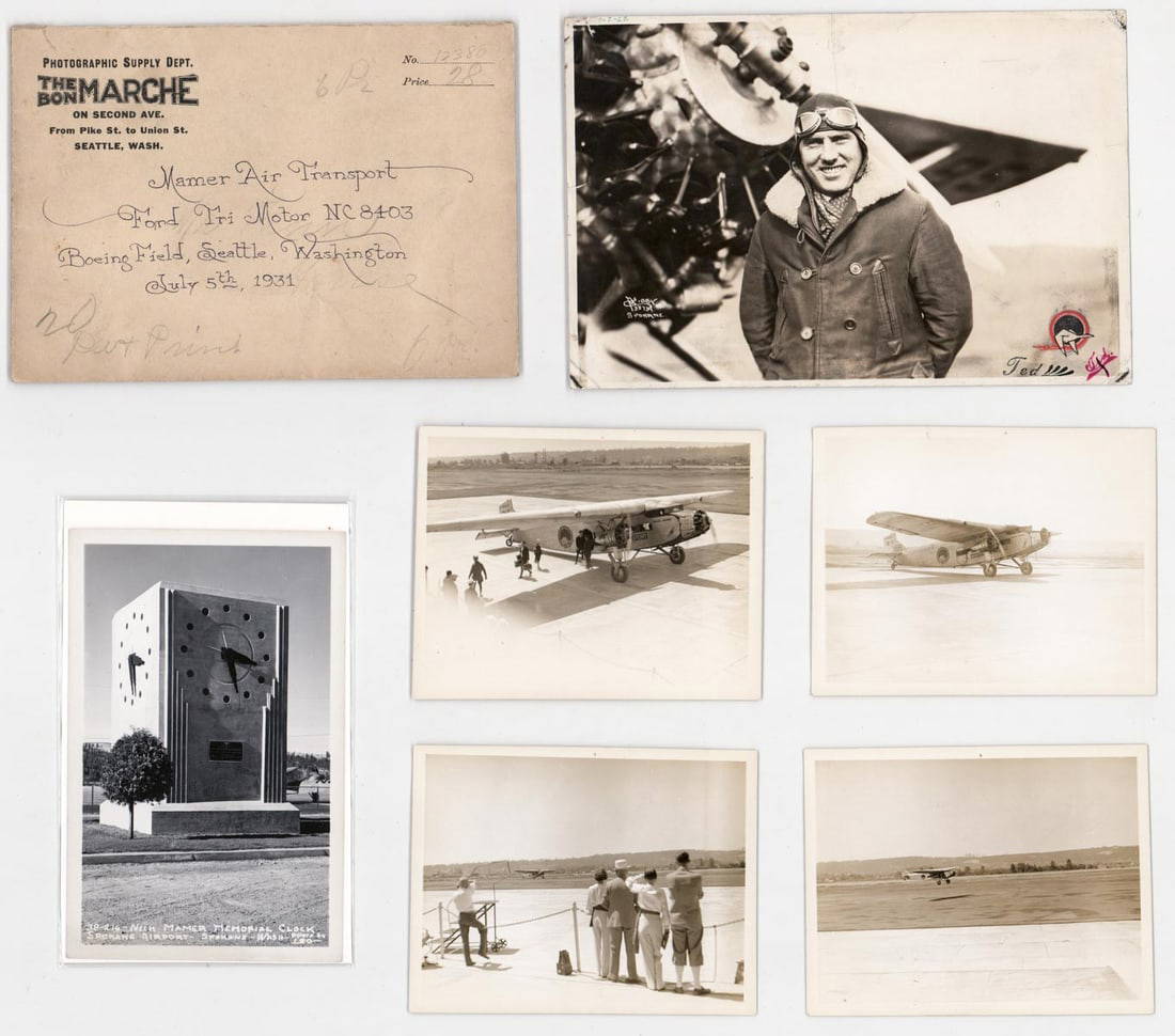Nick Mamer (spokane, Washington) Photos, Rppc Auction