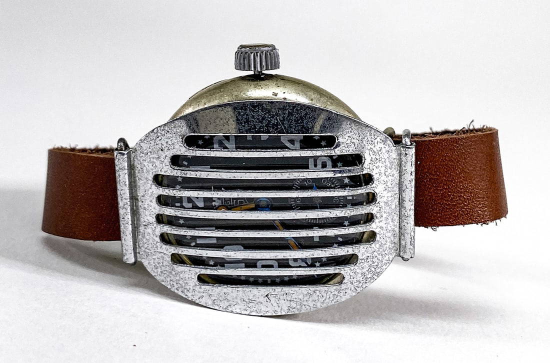 Wwi Elgin Trench Watch With Shrapnel Guard Auction