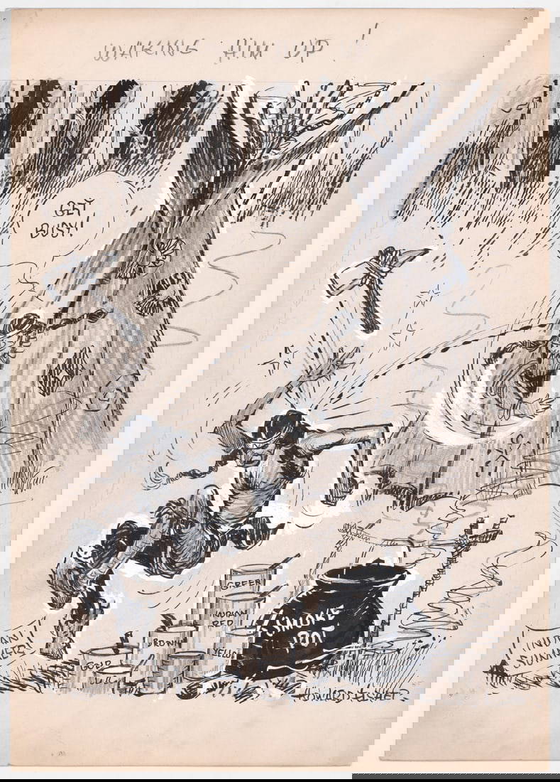 Howard Fisher Original Illustration Art Auction