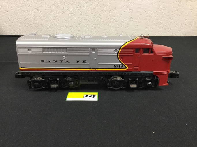Vintage Lionel Santa Fe 8919 Locomotive. This Is A Must