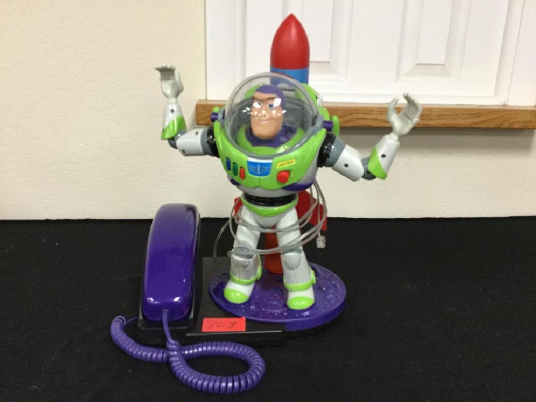 RARE 1996 BUZZ LIGHTYEAR TELEPHONE. THIS IS A BEAUTIFUL