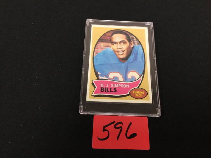 1970 Topps O.j. Simpson Rookie Card #90