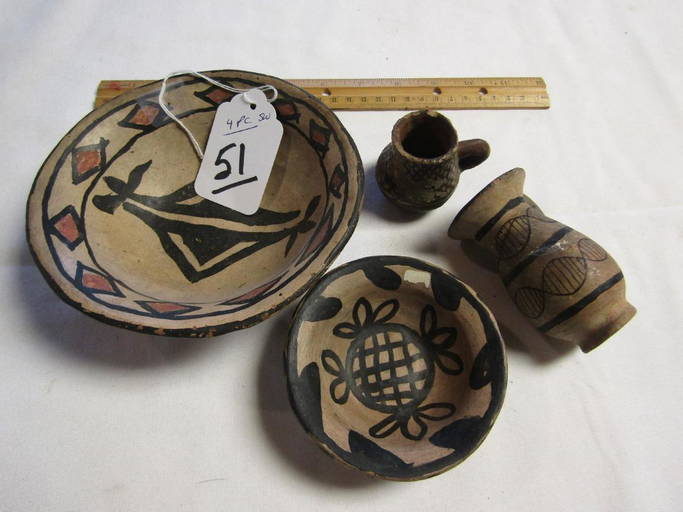4 Pc. Pottery