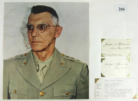 Wwii Us Army General Stilwell. General Joseph W St