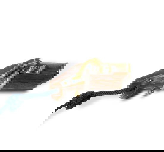 Rare Japanese Netsuke Of A Matchlock Pistol (teppo)