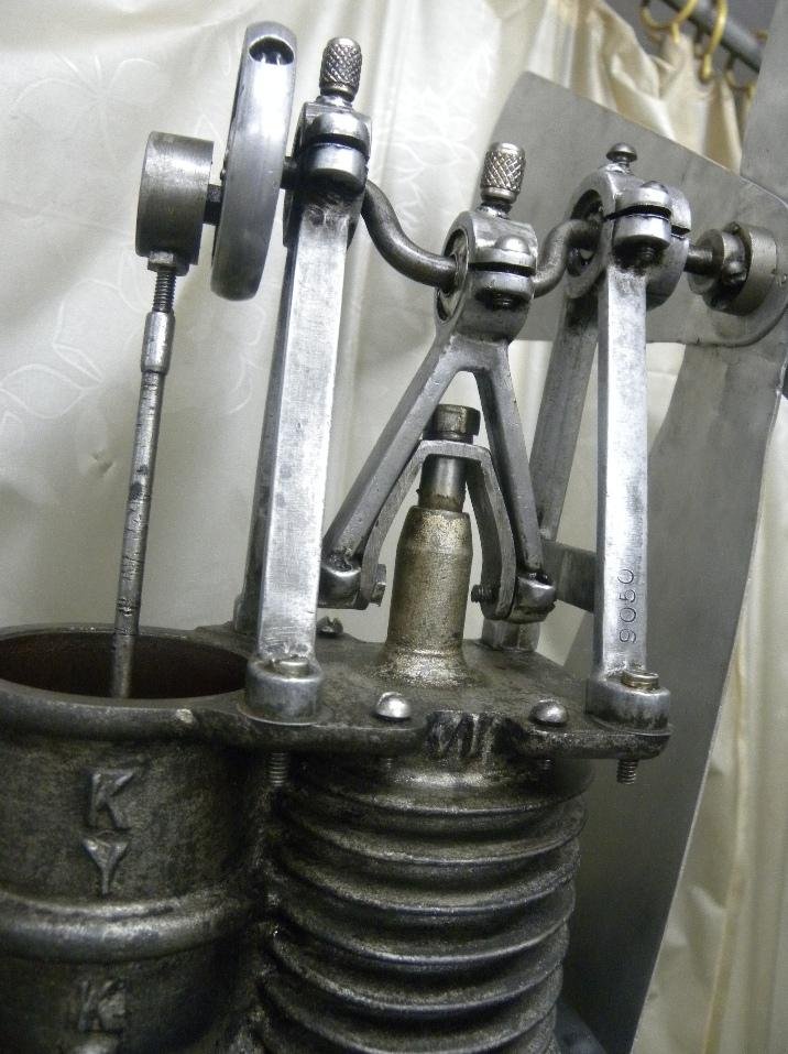 ANTIQUE LONDON KYKO KEROSENE FAN STERLING ENGINE1920' s