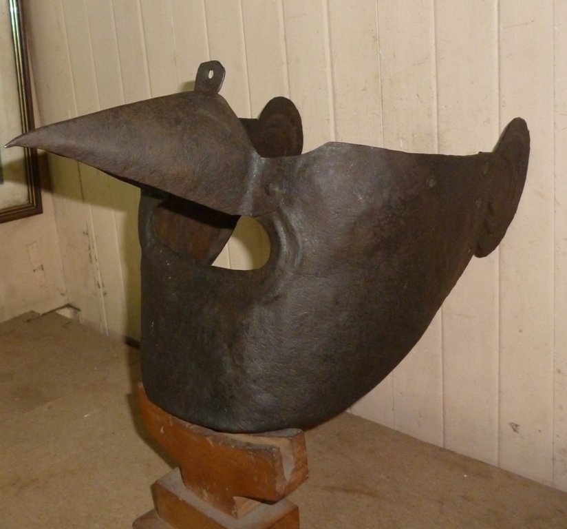 MASK OF SHAME TORTURE HAND MADE OF IRON UNUSUAL