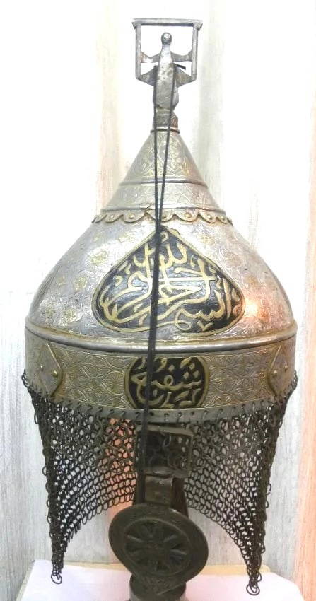 Buy Armor Museum Level Turkish Level Warrior Helmet Symbolic Annulet ...