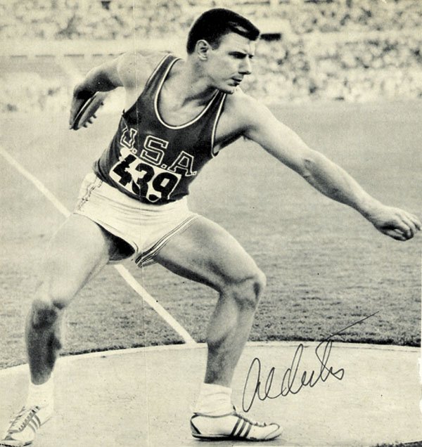 8110: Olympic Games Autograph Al Oerter