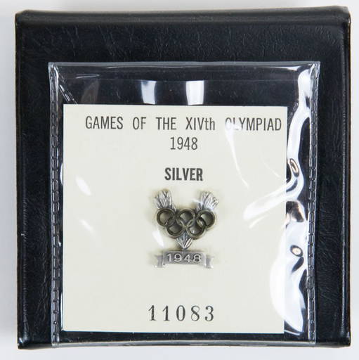 Olympic Games 1948. Ioc Gold Medal Winner Pin Official Winner Pin Of ...