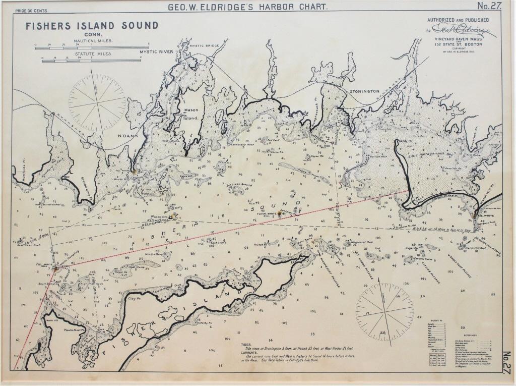 Fisher Island NY/CT Harbor Chart Map - Jun 28, 2020 | Lotus ...