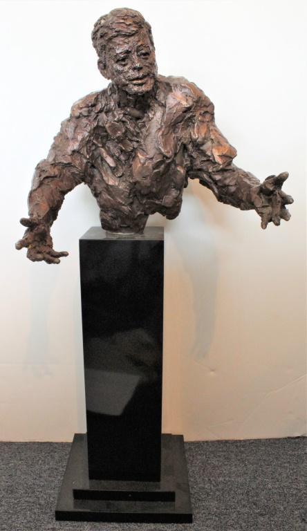 Robert Berks Robert F. Kennedy Sculpture