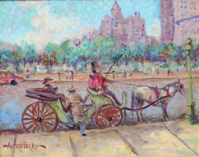 Alfred Perry, Central Park Carriage Ride