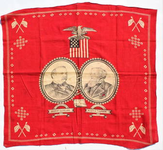 Grover Cleveland Campaign Flag