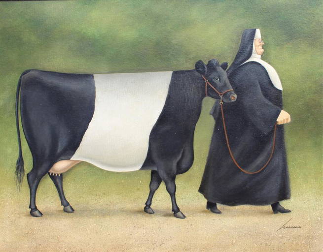 Lowell Herrero, Cow And Nun