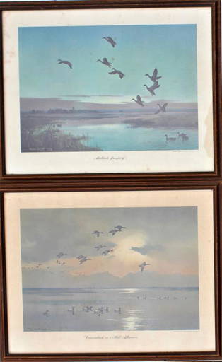 Peter Scott, 2 Duck Prints