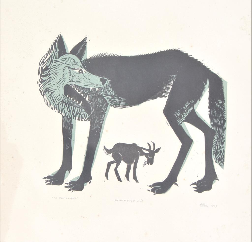 Eric Carle, dated 1969, wolf and the Kid - Aug 28, 2022 | Lotus ...