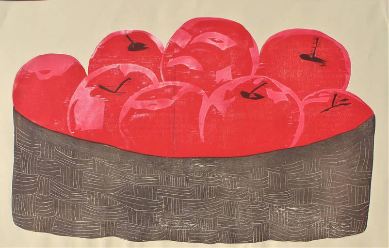 Phyllis Cohen, Eight McIntosh (apples). Signed, numbered 58/60 and ...