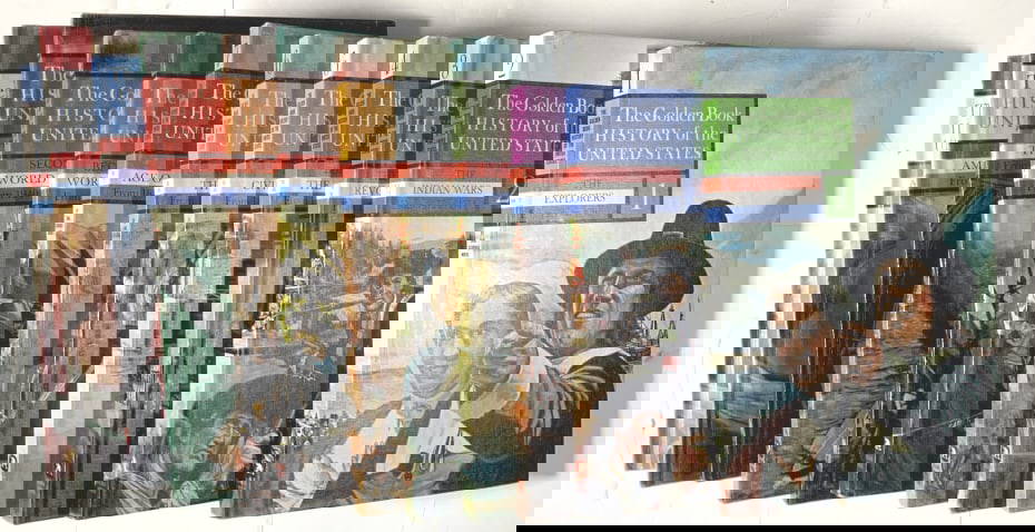 The Golden Book, History Of The United States Auction