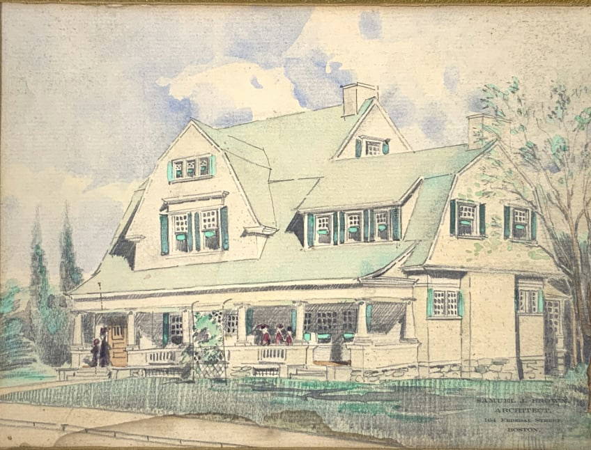 Samuel J. Brown, Architectm Boston Auction