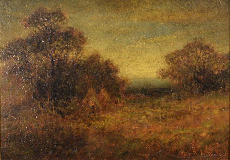 Ralph Albert Blakelock (1847-1919) oil on panel - Apr 07, 2018 | Nadeau ...