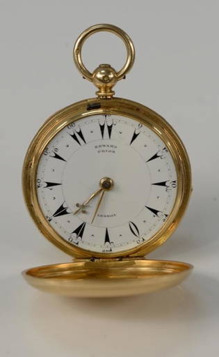 Edward Prior 18 Karat Gold Closed Face Pocket Watch,