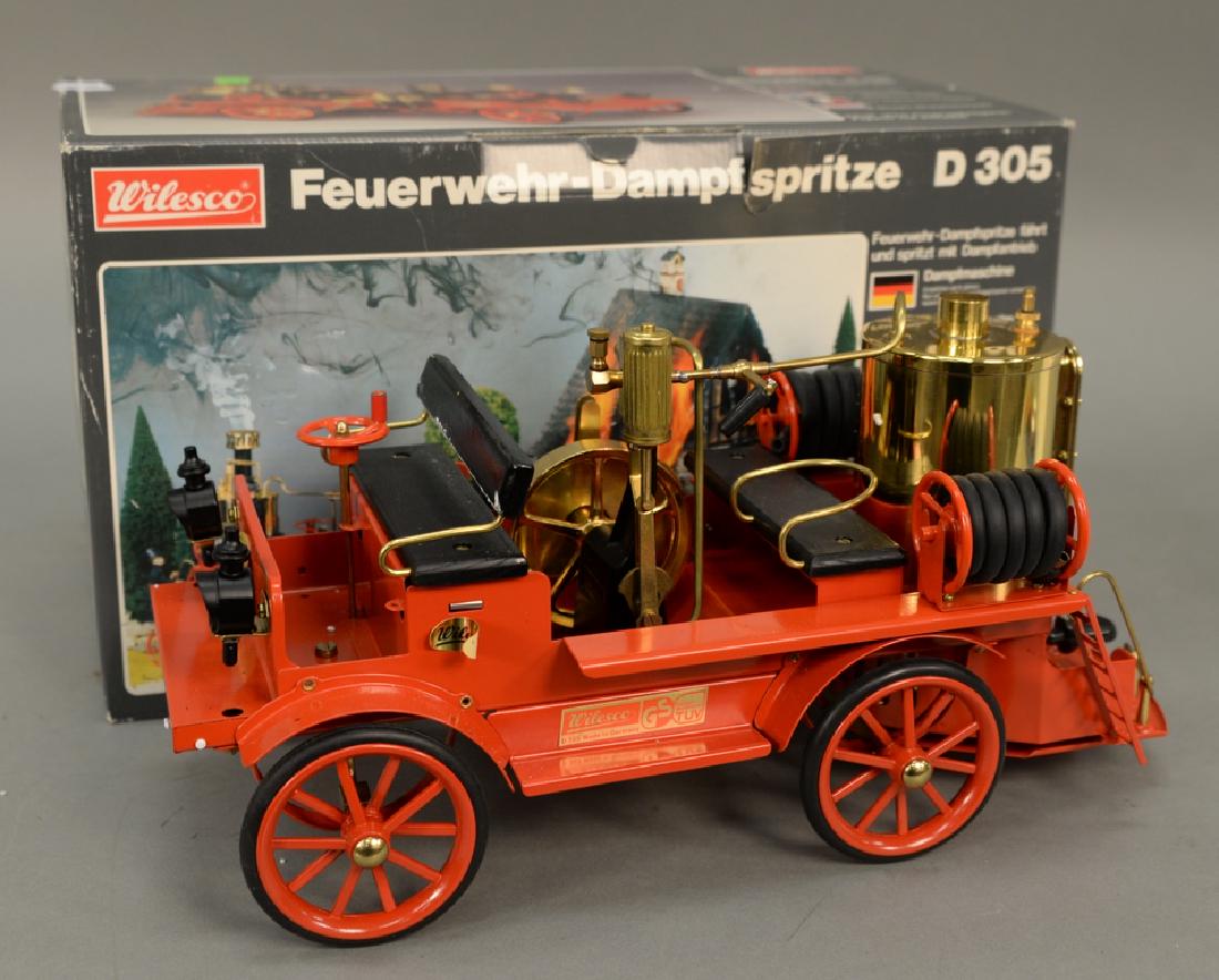 Wilesco D305 steam driven fire-engine - Feb 23, 2019 | Nadeau's Auction ...