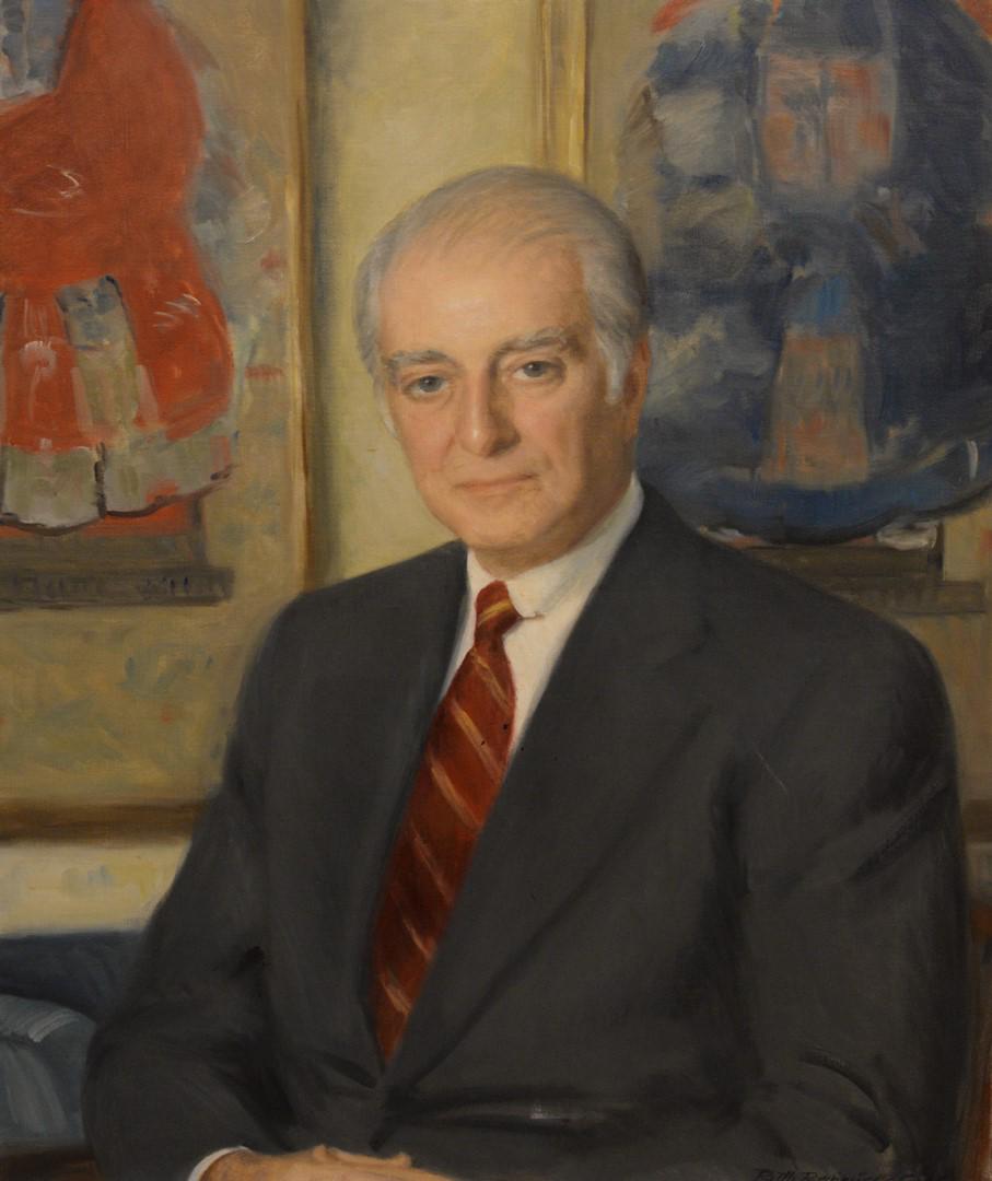 Ruth Renwick, 20th Century, Portrait Of Albert Christy