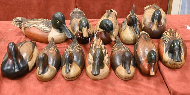 Vintage Ducks Unlimited By Tom Taber Duck Decoy