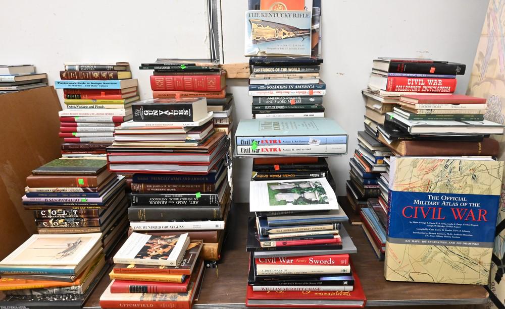 Large Group Of Military And Arms Reference Books.